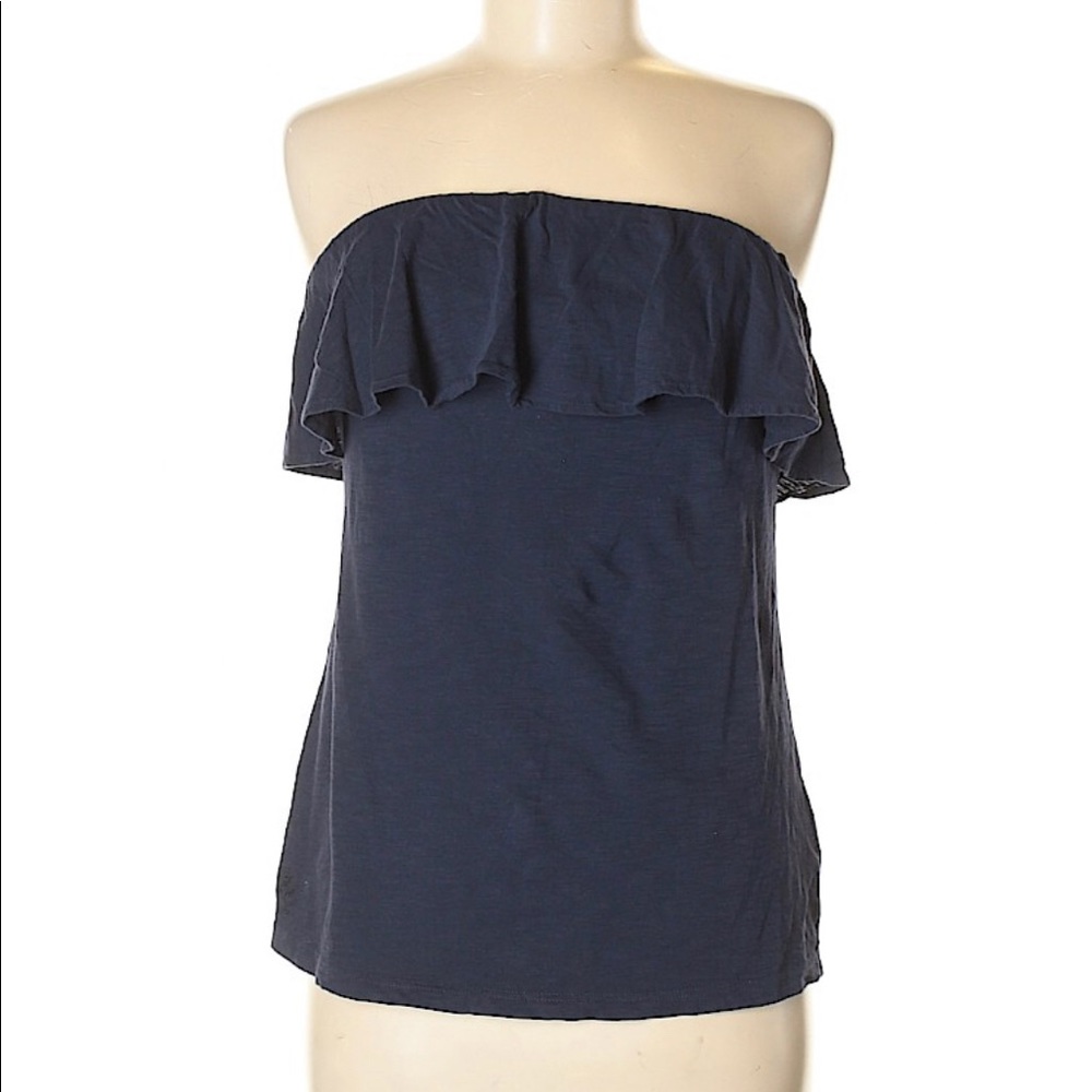 Lilly Pulitzer Ruffle Tube Top - Gem